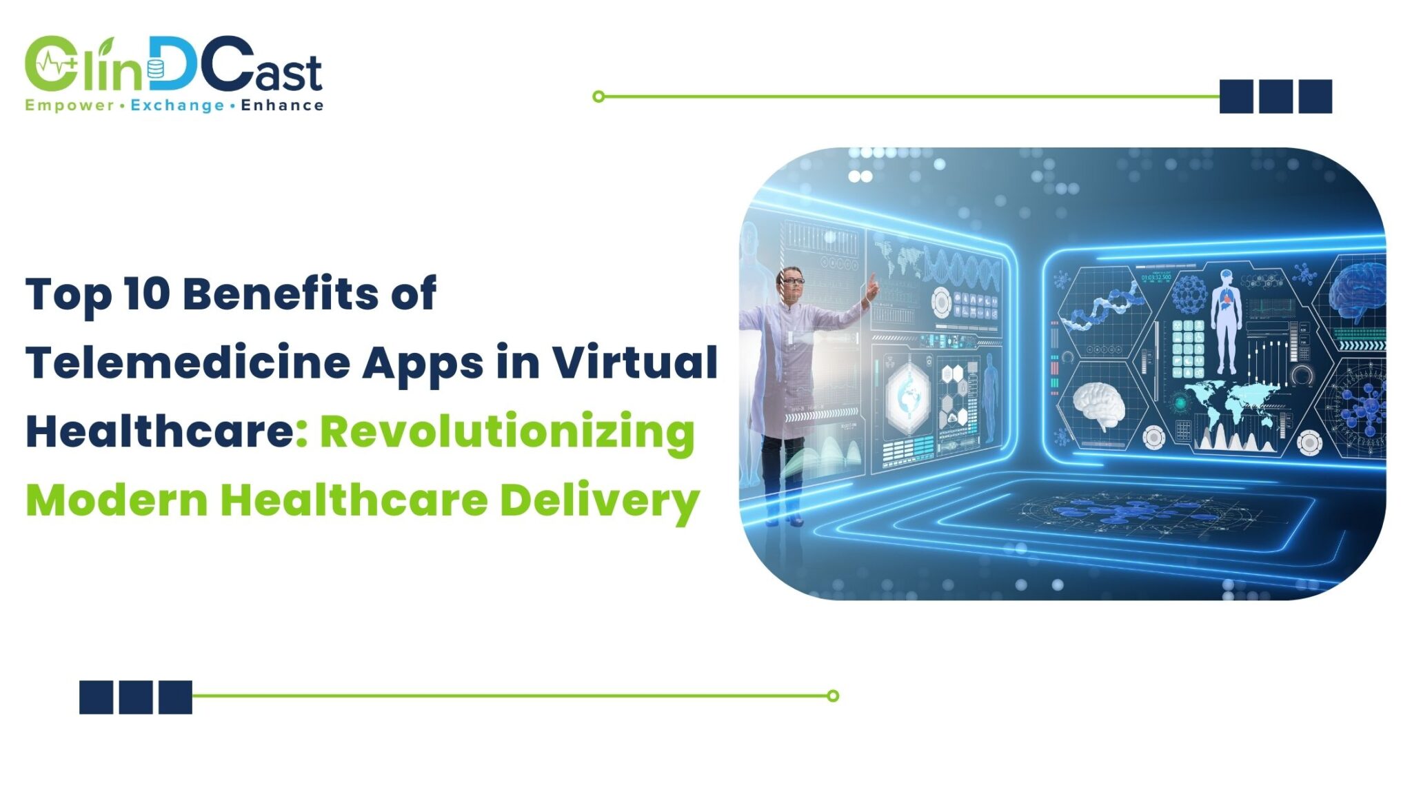 Top 10 Benefits of Telemedicine Apps in Virtual Healthcare: Revolutionizing Modern Healthcare ...